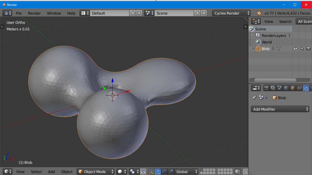 Converting POV-Ray Shapes to Triangle Mesh for 3-D Printing | CY's Art ...